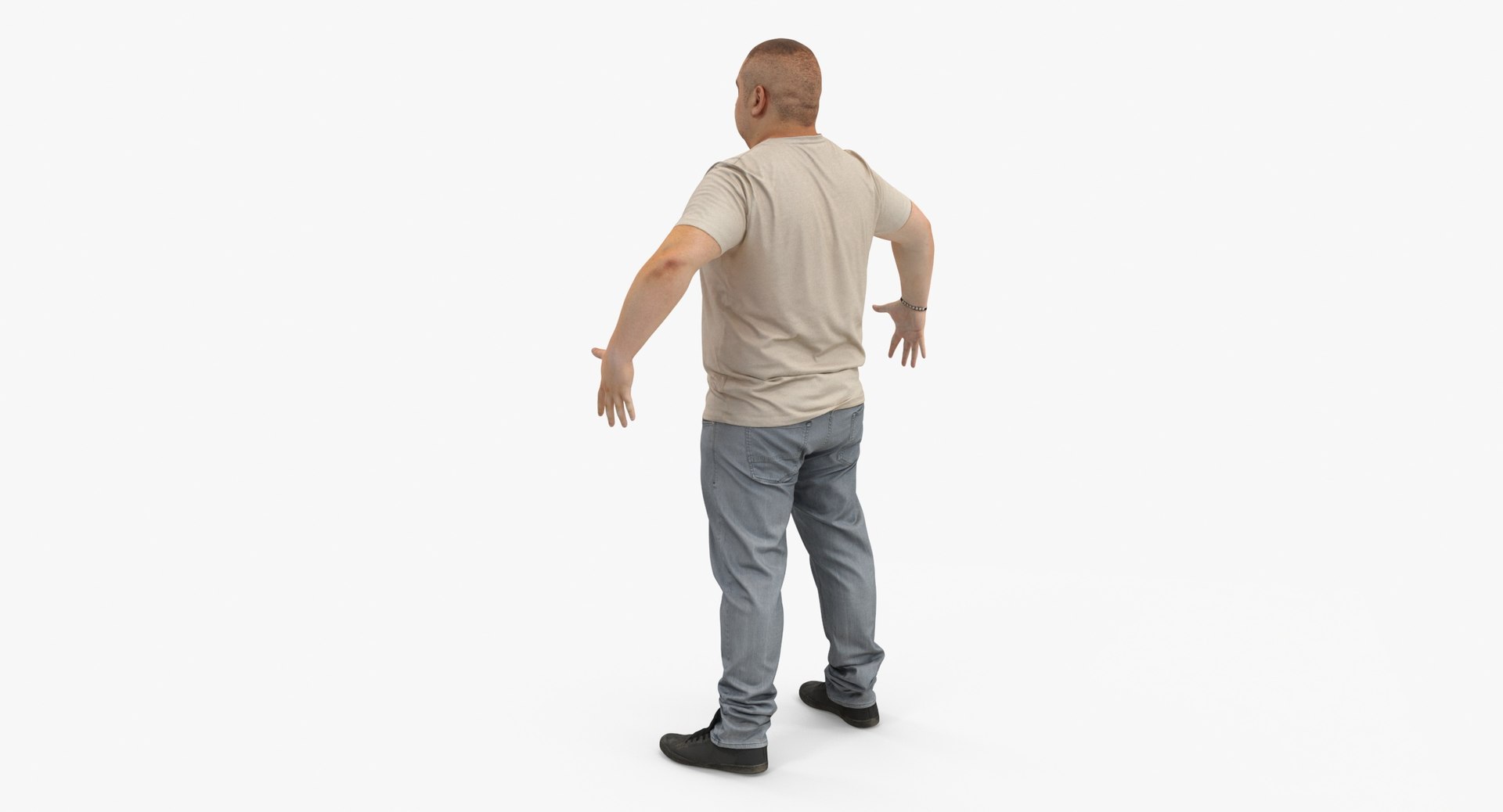 3D Jason Casual Spring A Pose Model - TurboSquid 2089157