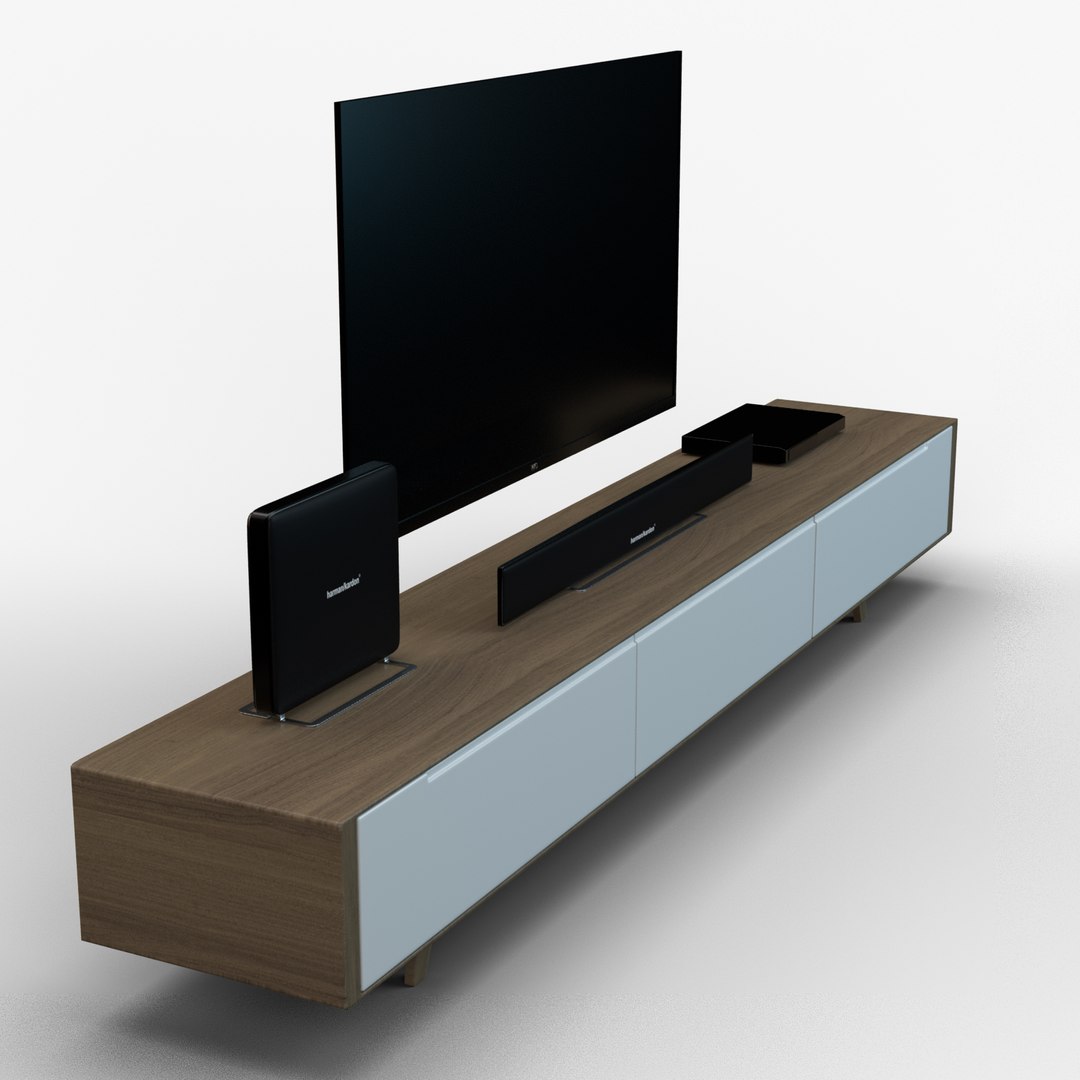 Tv Rack 3D Model - TurboSquid 1566242