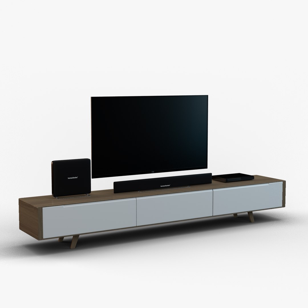 Tv Rack 3D Model - TurboSquid 1566242
