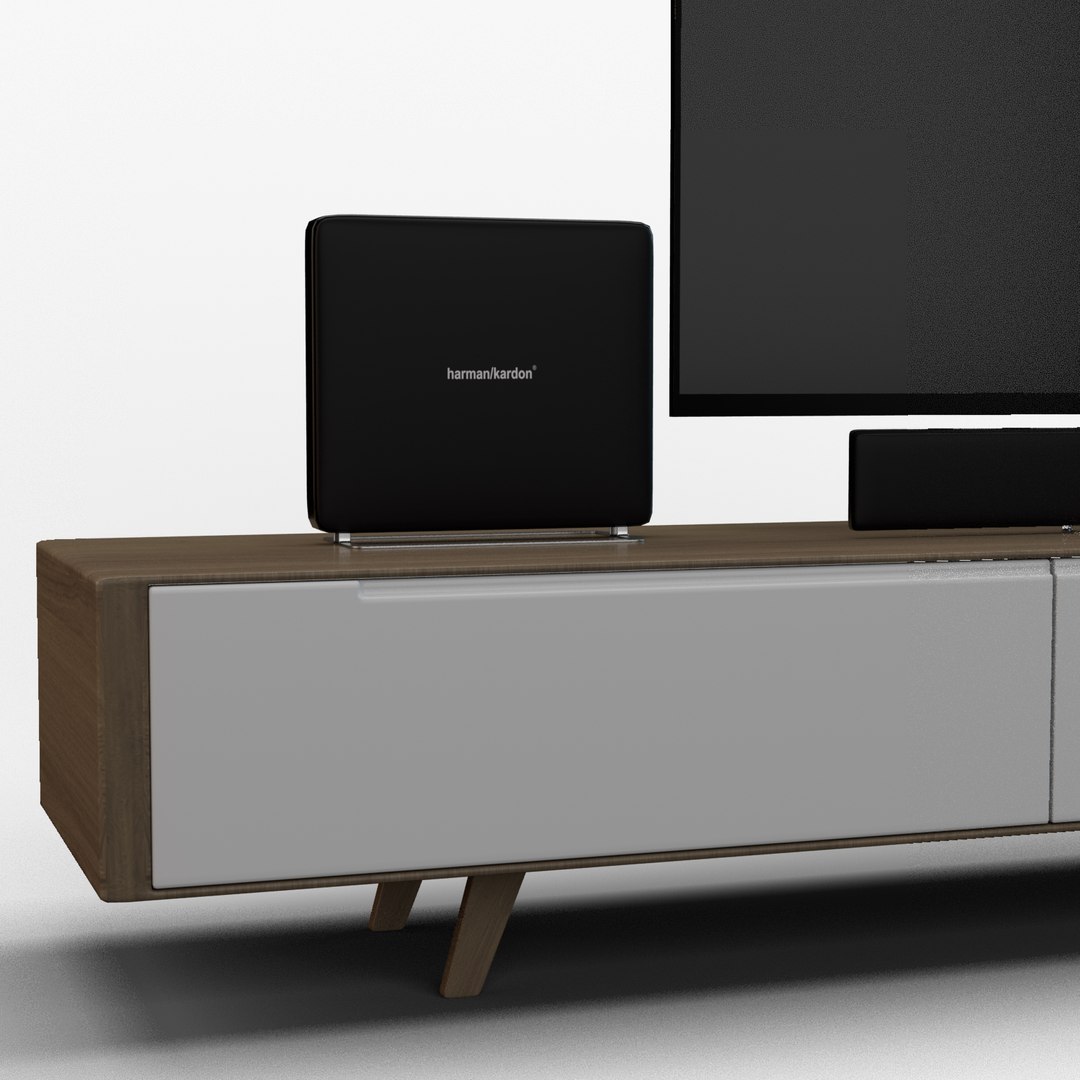 Tv Rack 3D Model - TurboSquid 1566242