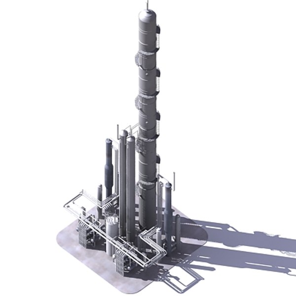 Refinery 3D Models for Download | TurboSquid