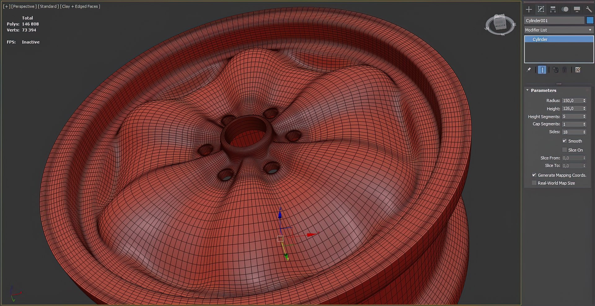 Lotus Wobbly Web Six Bolts Rim Printable 3D Model - TurboSquid 1899004