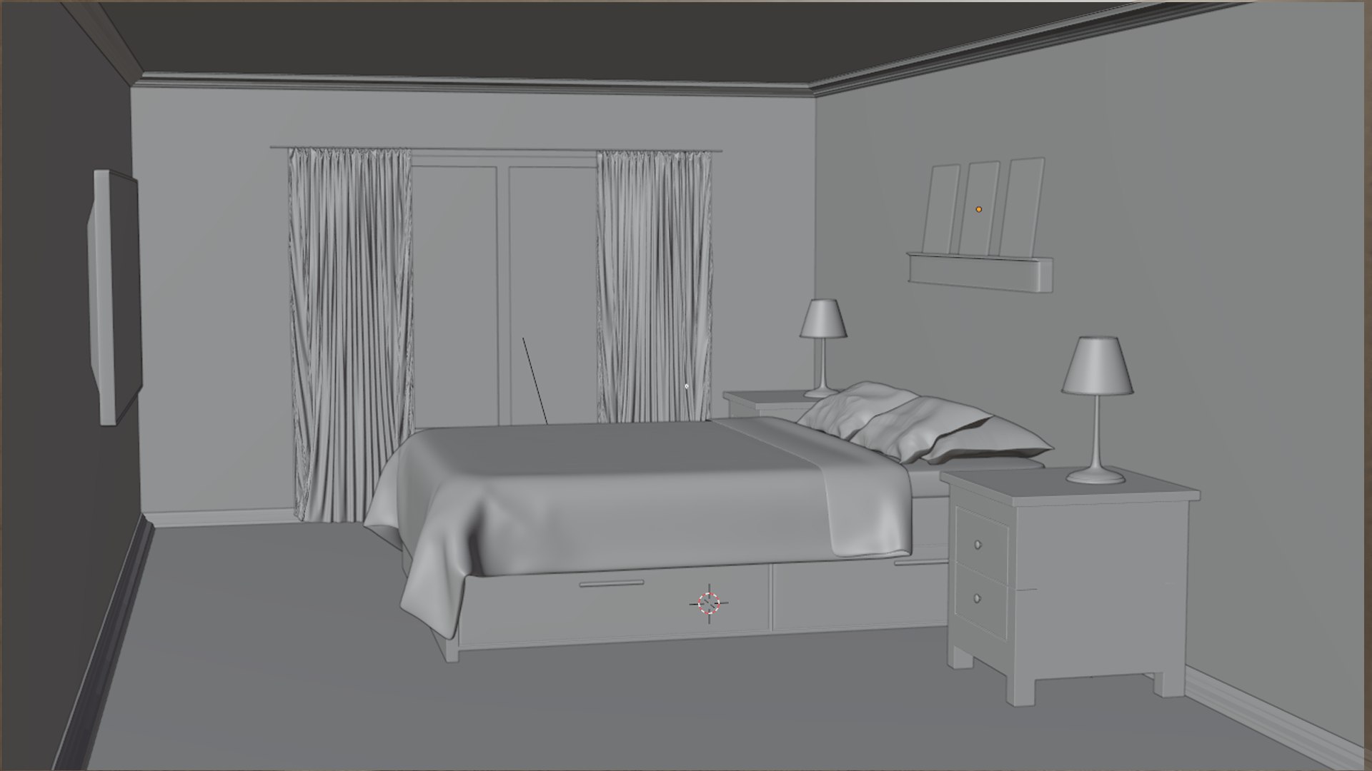 3D Small Room Model - TurboSquid 1617699