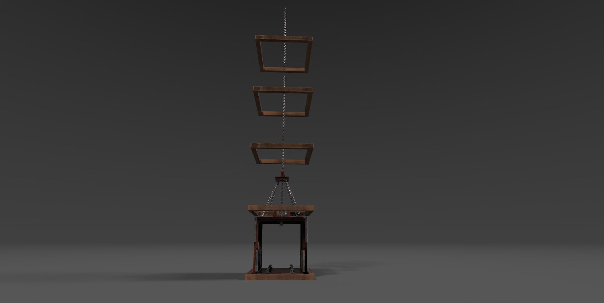 3D lift industrial mining model - TurboSquid 1640509