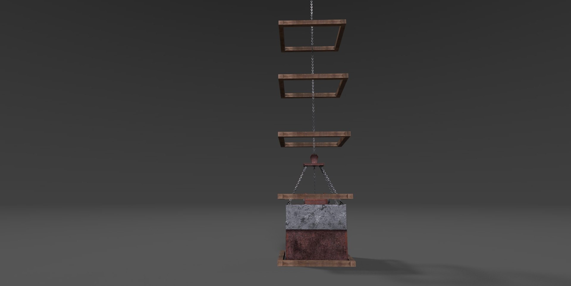 3D lift industrial mining model - TurboSquid 1640509