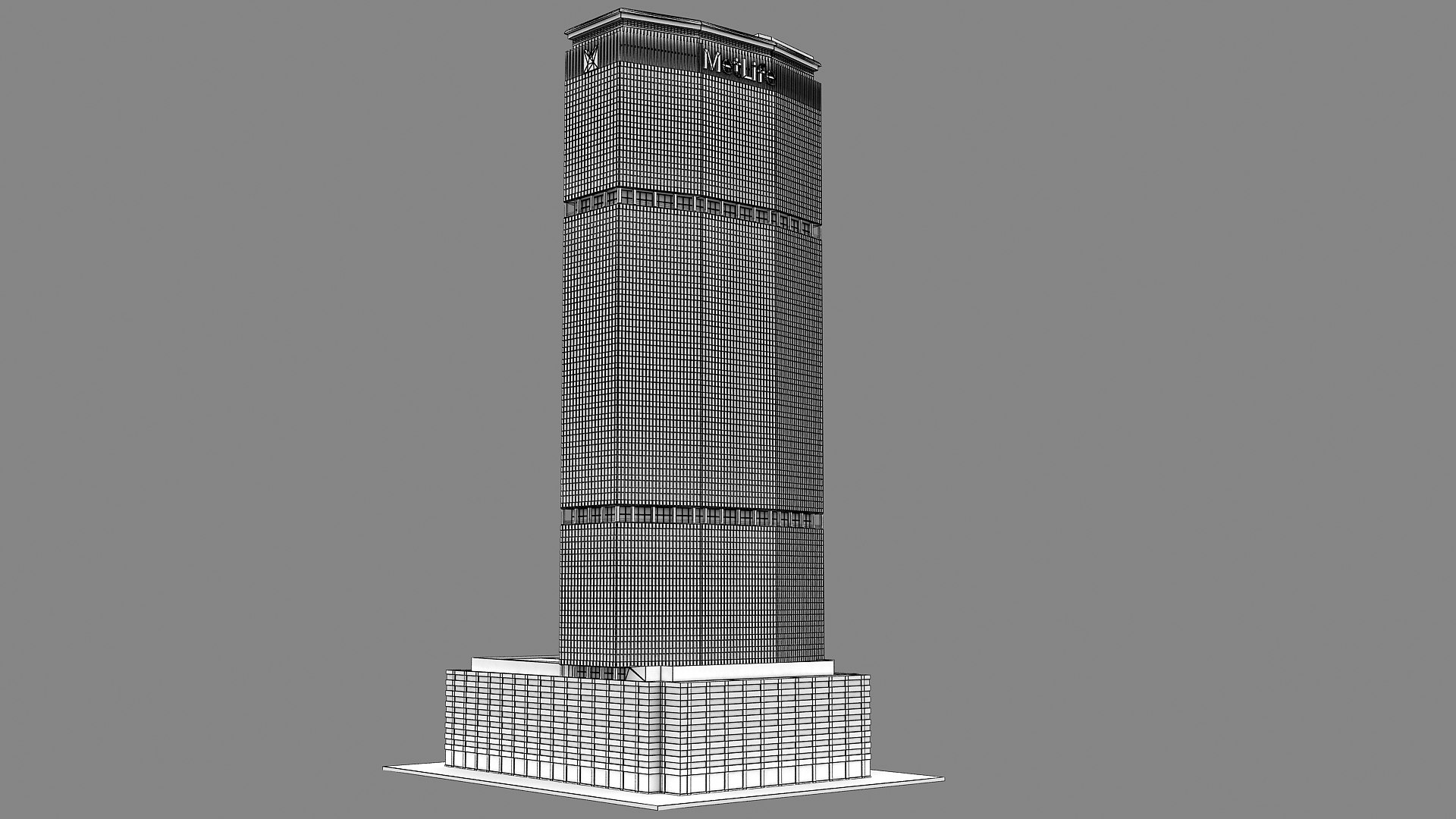 MetLife Building New York 3D - TurboSquid 2052157