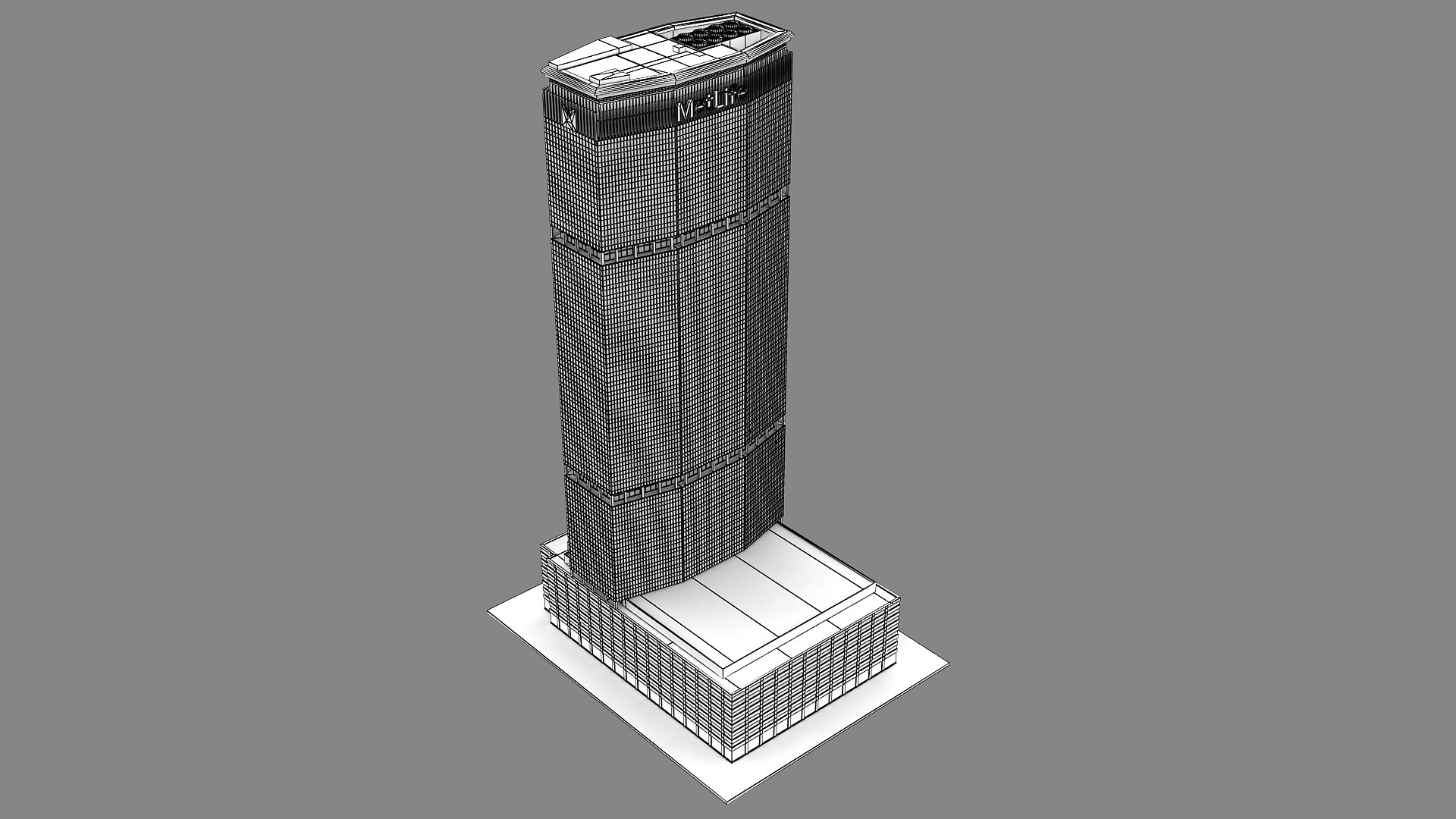 MetLife Building New York 3D - TurboSquid 2052157