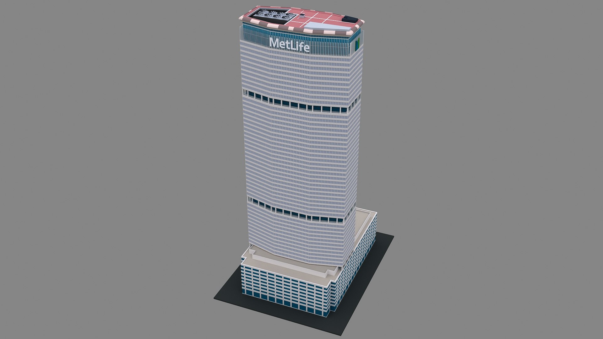 MetLife Building New York 3D - TurboSquid 2052157