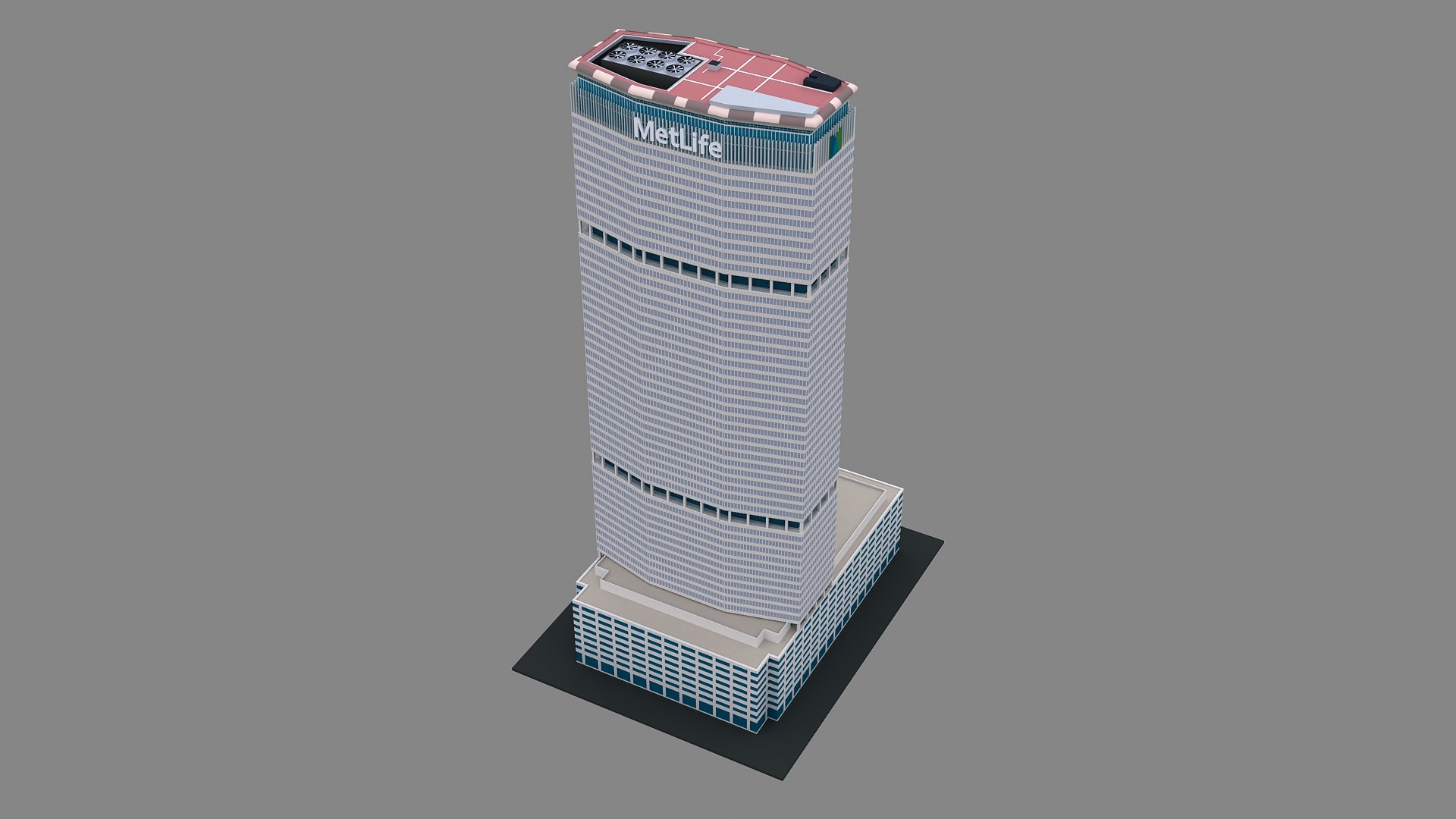 MetLife Building New York 3D - TurboSquid 2052157