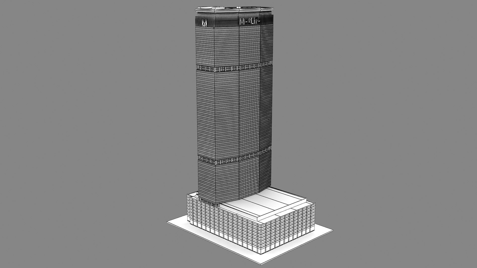 MetLife Building New York 3D - TurboSquid 2052157