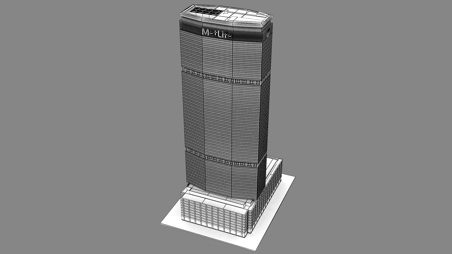MetLife Building New York 3D - TurboSquid 2052157