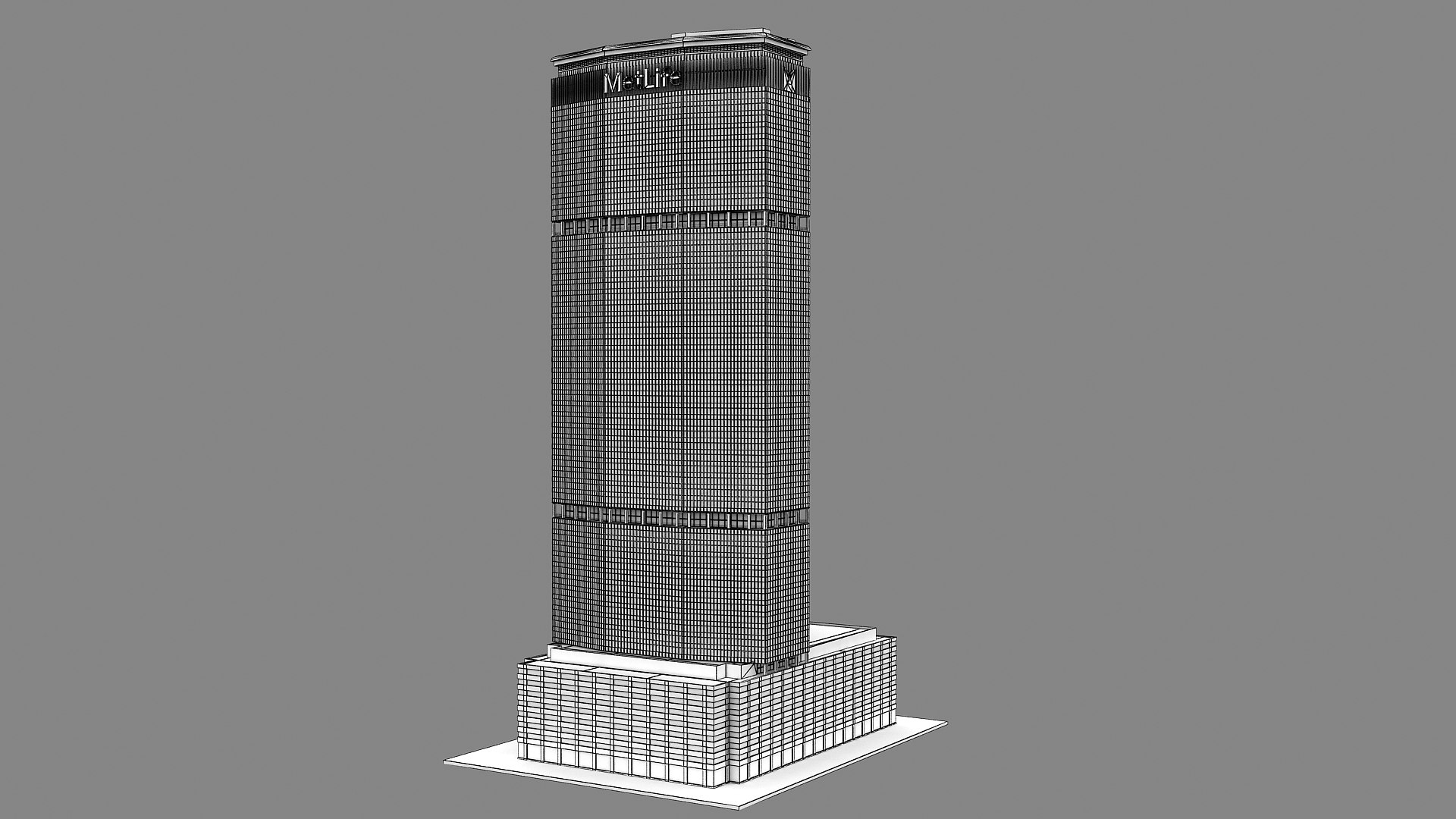 MetLife Building New York 3D - TurboSquid 2052157