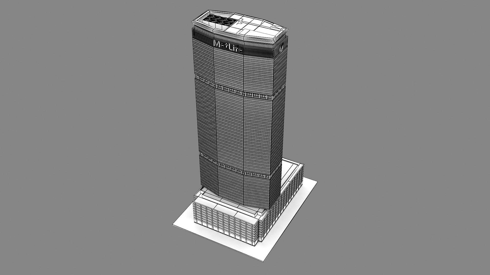 MetLife Building New York 3D - TurboSquid 2052157