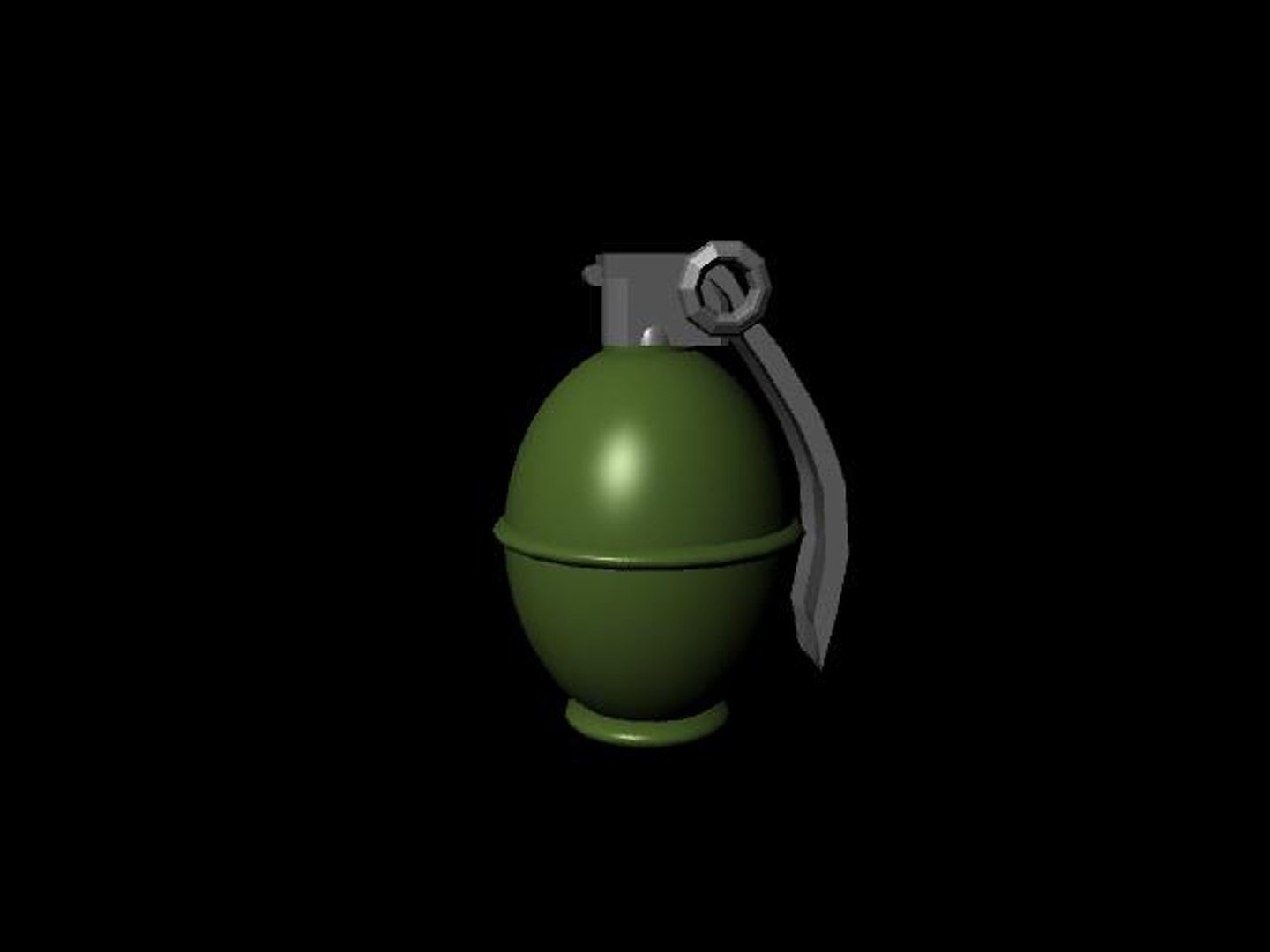 Free Grenade 3d Model