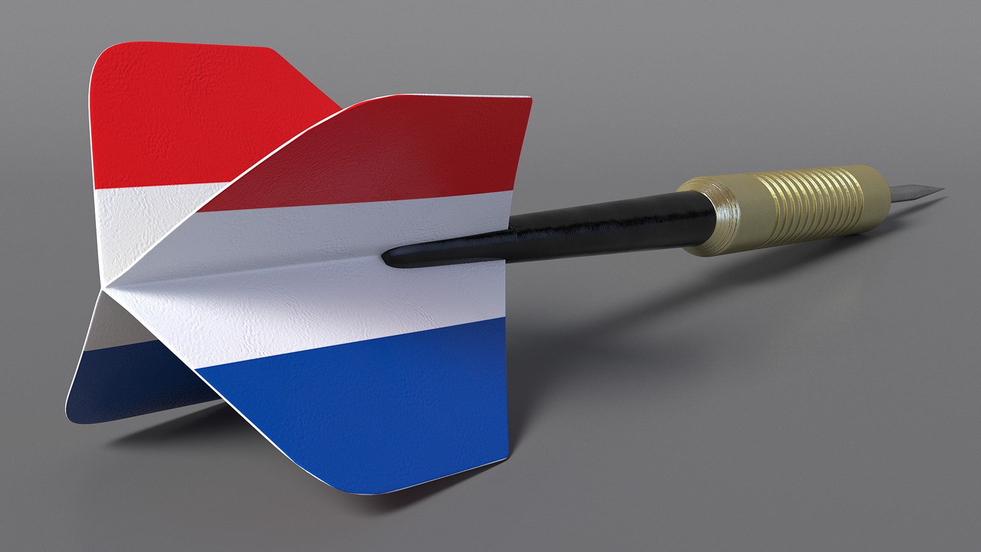 3D Dart With France Flag - TurboSquid 2211430