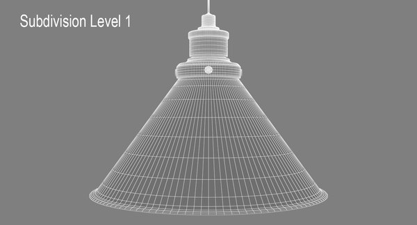 3d model ceiling lamp