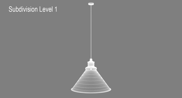 3d model ceiling lamp