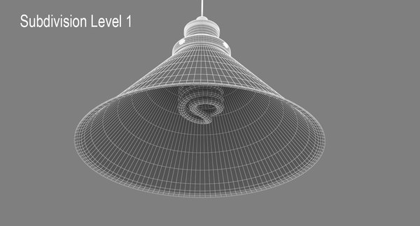 3d model ceiling lamp