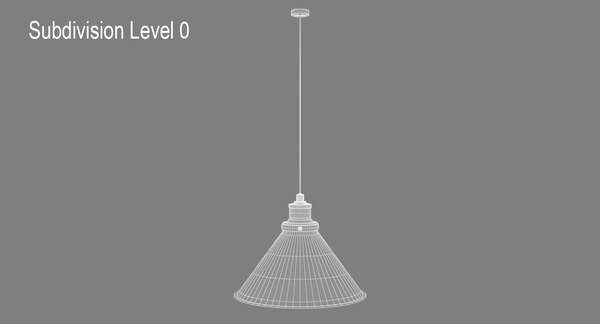 3d model ceiling lamp