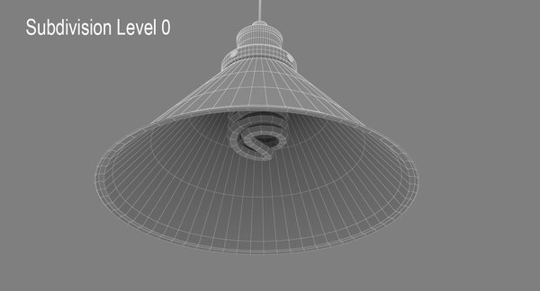 3d model ceiling lamp