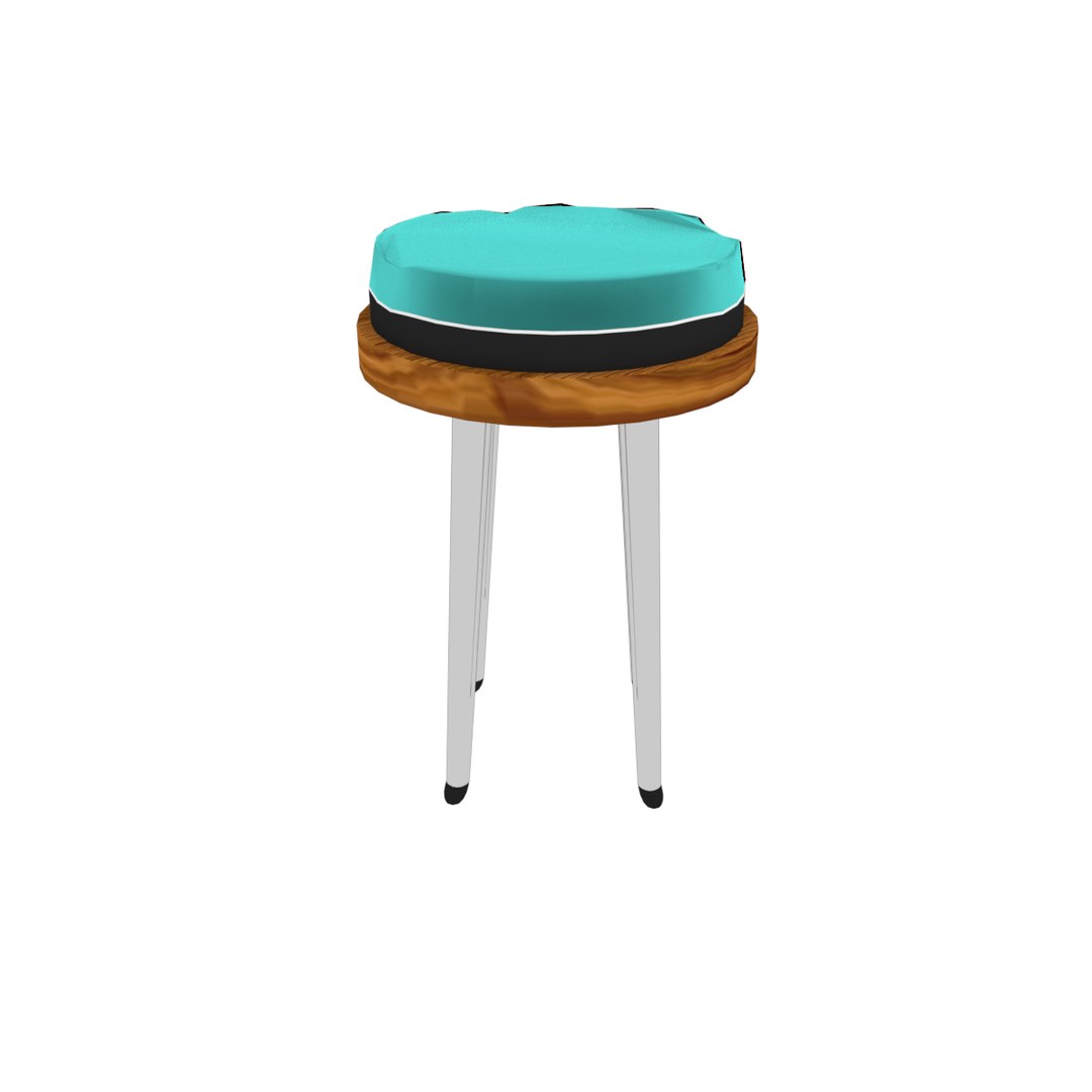 Simple Stool Chair 3D Model - TurboSquid 2249857