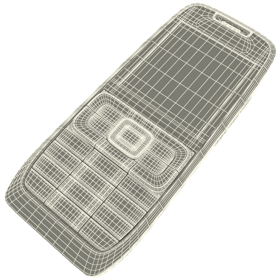 3d Realistic Nokia E51 Model