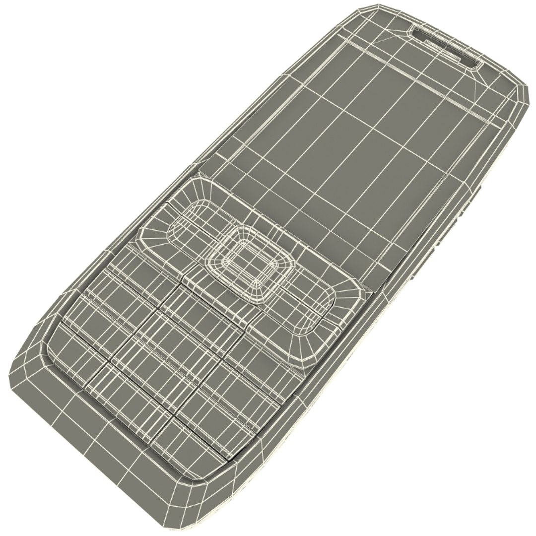 3d Realistic Nokia E51 Model