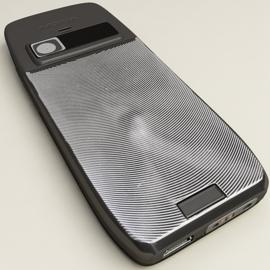 3d Realistic Nokia E51 Model