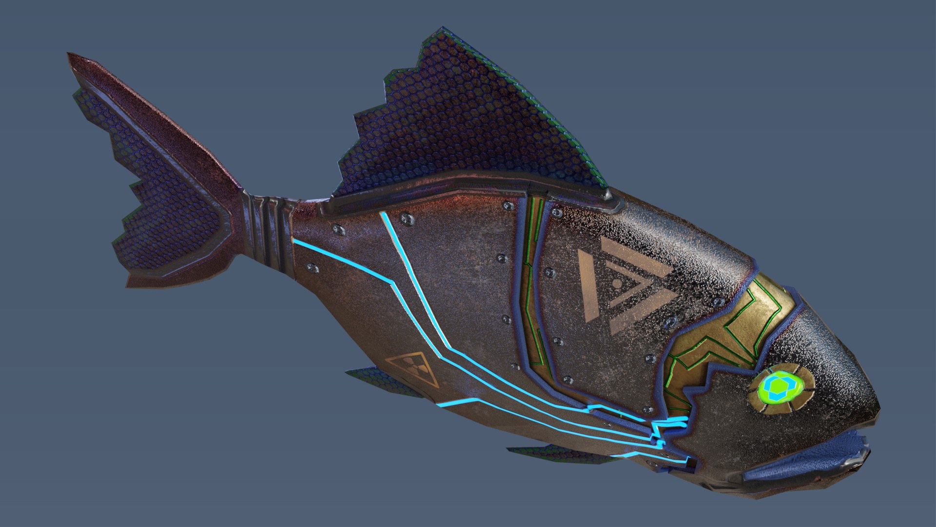 Robofish 3D Model - TurboSquid 1881419