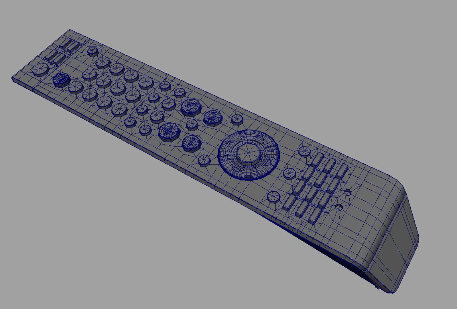 3d Model Tv Remote