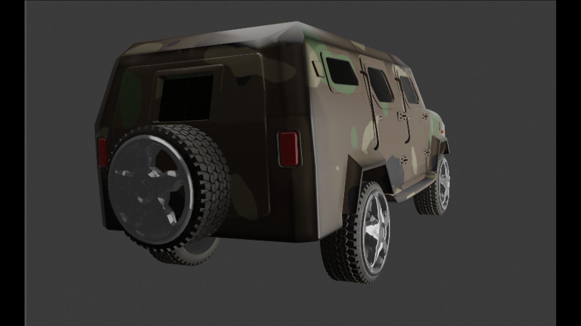 Military Car Model - TurboSquid 2336769