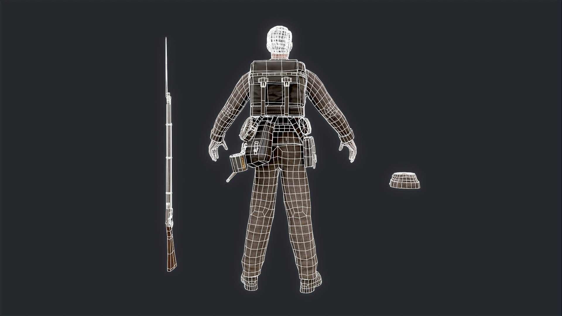 3D model Soldier s3 version2 - TurboSquid 2152630