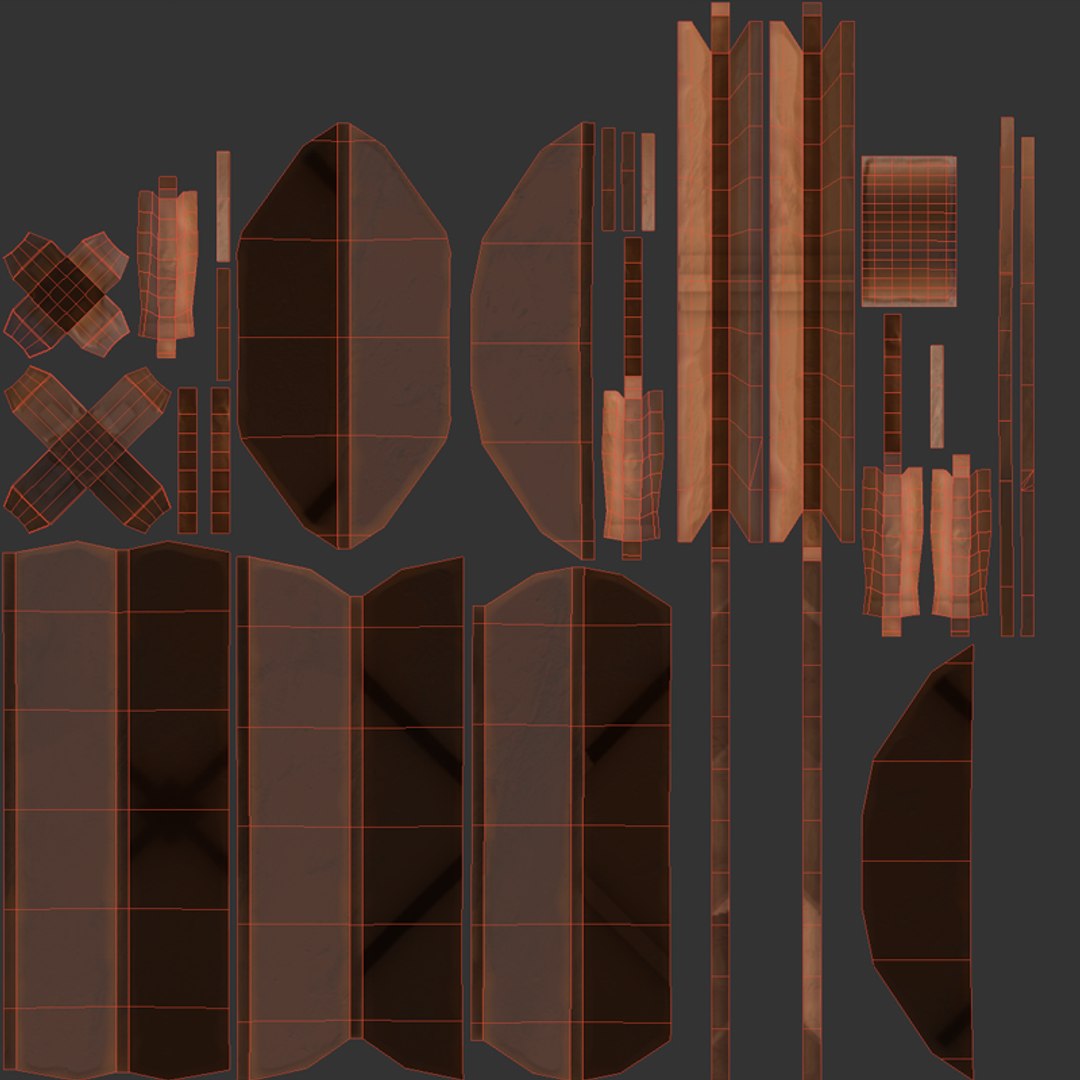 3D Stylized Game Ready Wooden Table - TurboSquid 1986467