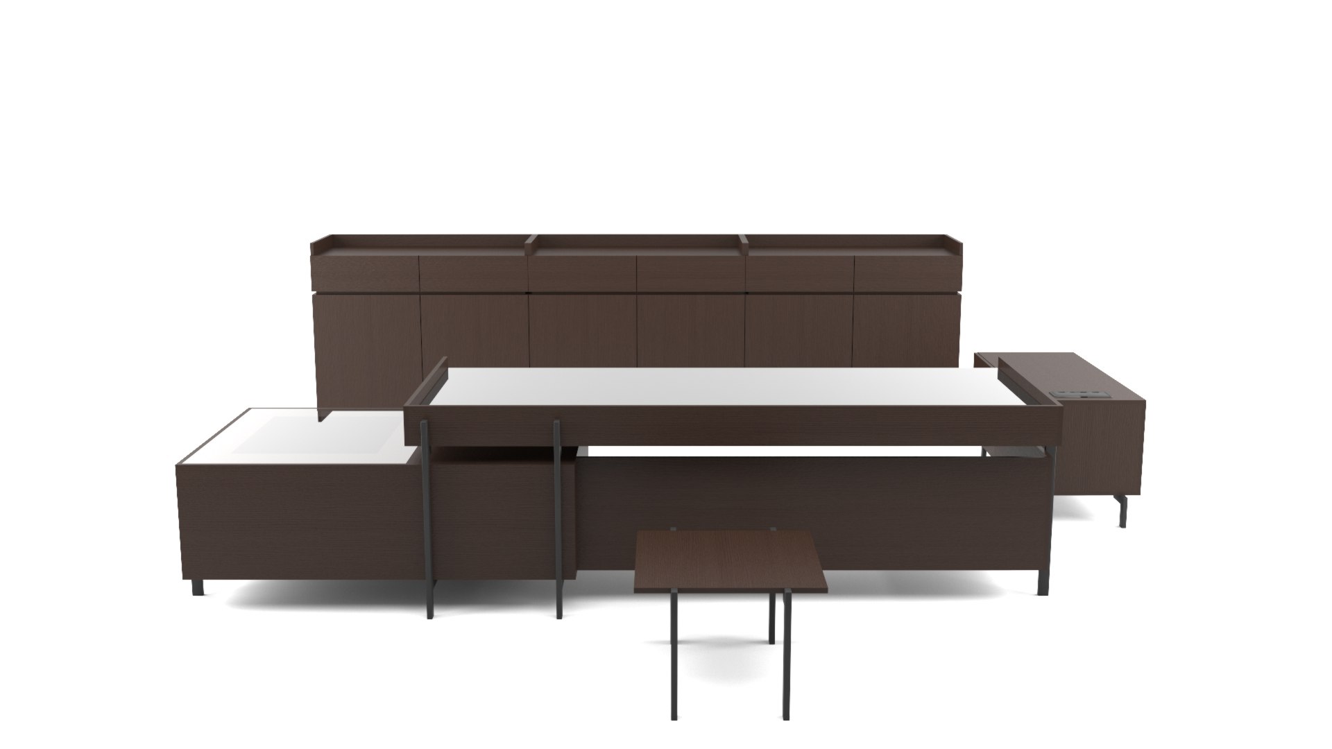 BOSS TABLE 3D model - TurboSquid 1886034