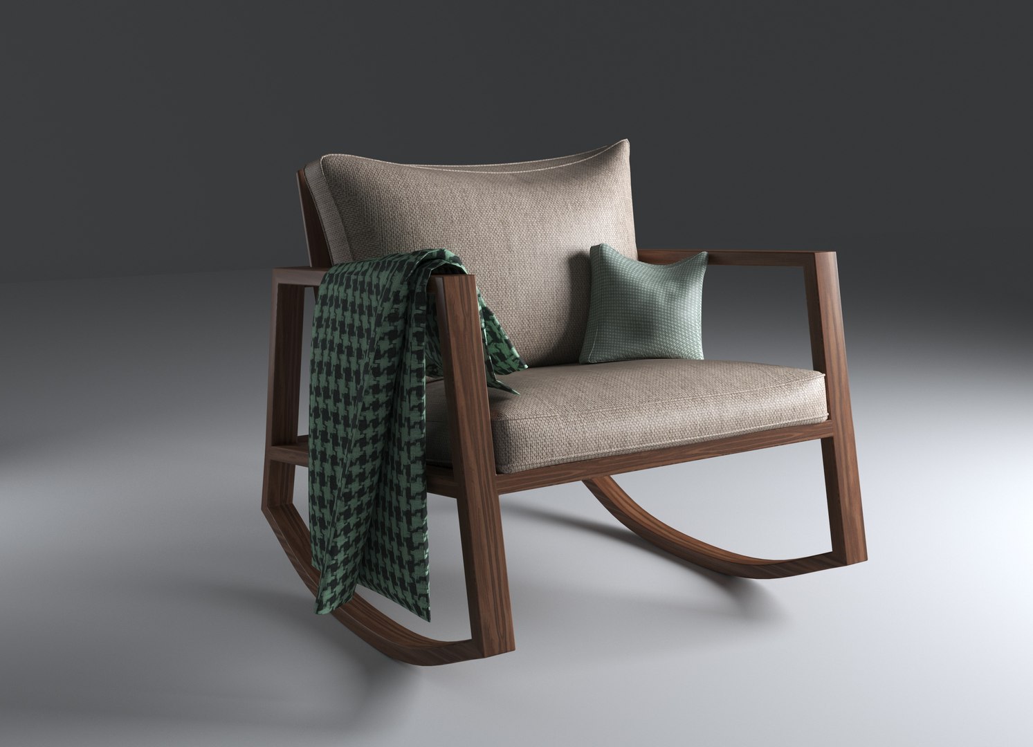 Free 3D Rocking Chair - TurboSquid 1828118