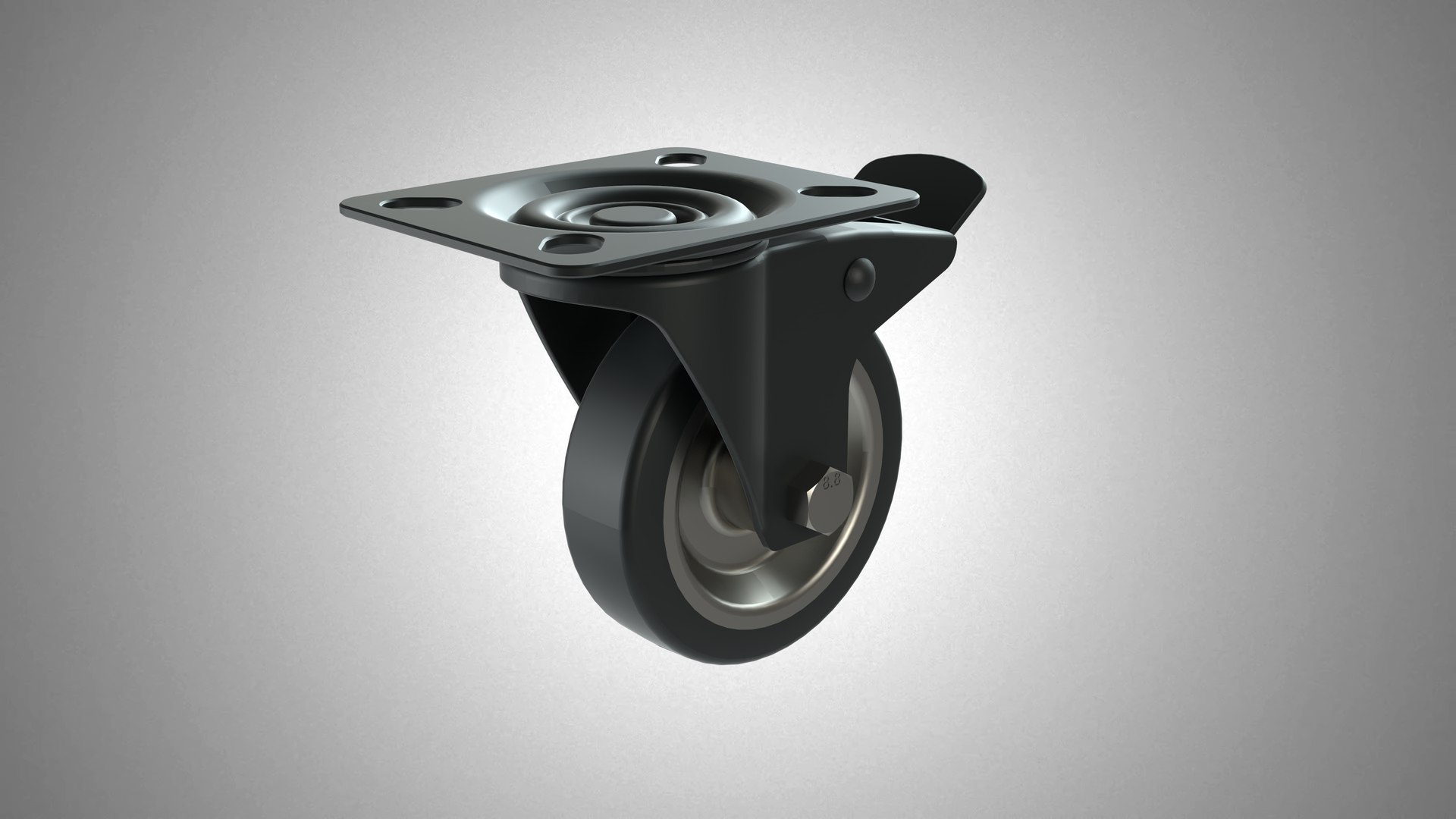 3D Model Industrial Wheels - TurboSquid 2136732