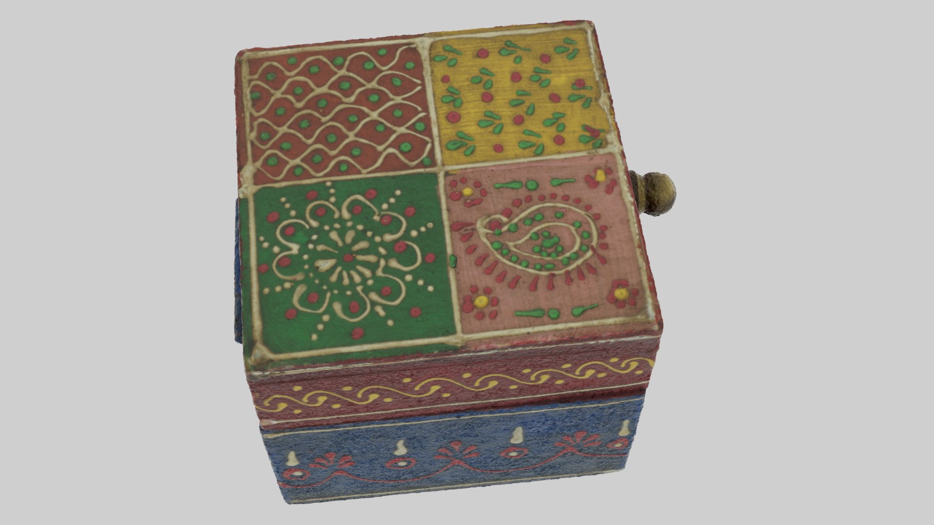 Free Rajasthani Box 3D Model - TurboSquid 2238161