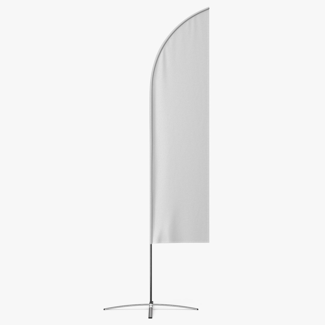 3D Banner 02v Base 02v PBR Model - TurboSquid 2193625