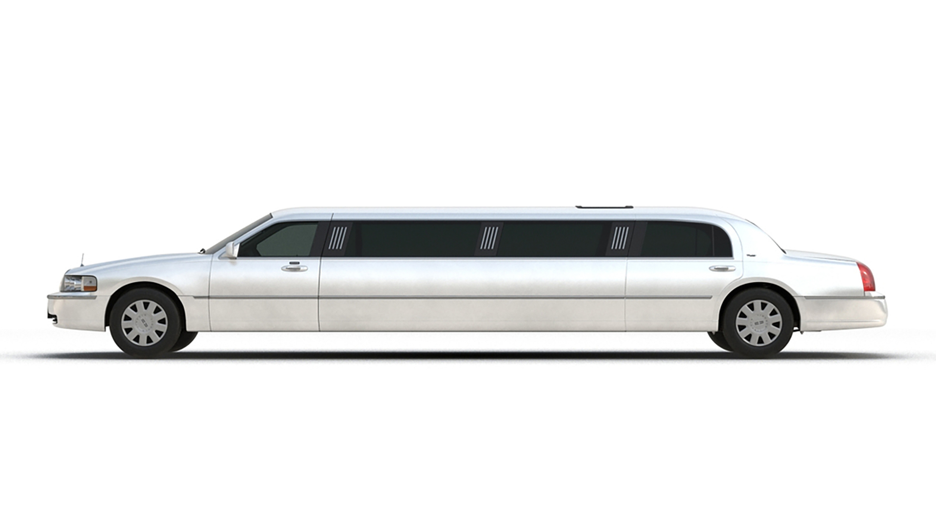 3D Luxury Lincoln Stretch Limousine Rigged - TurboSquid 2387177