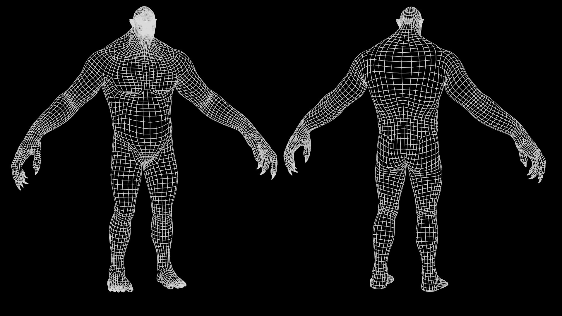 Yeti With Groom Hair 3D Model - TurboSquid 2308198