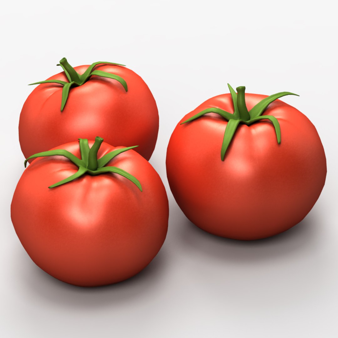 3d tomato model