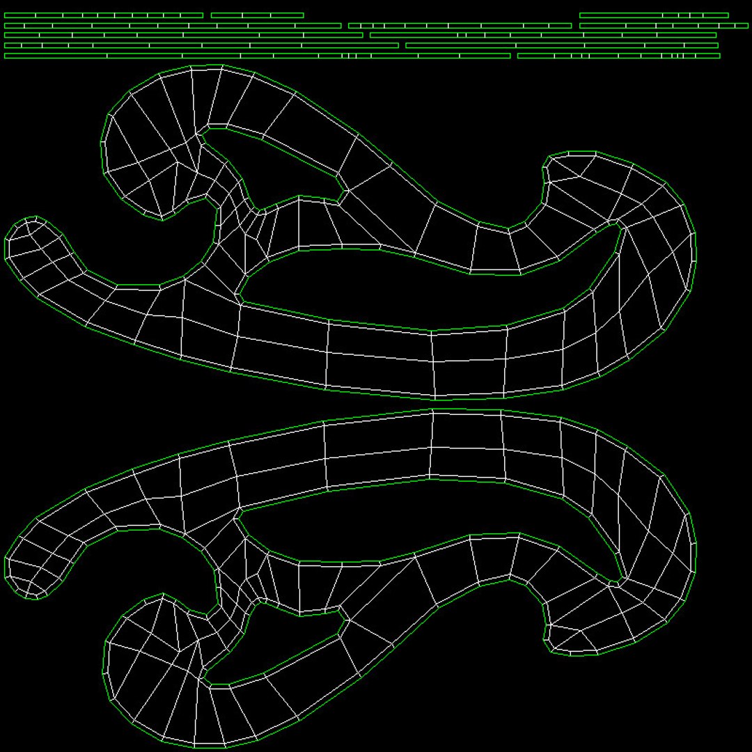 measuring-tool-set---french-curve 3d model
