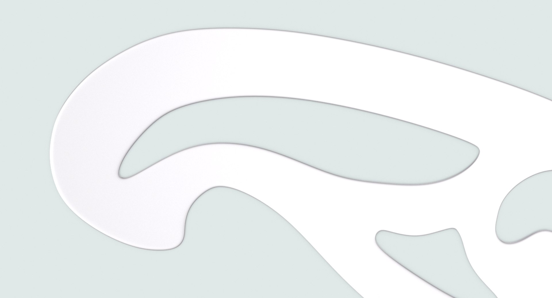 measuring-tool-set---french-curve 3d model