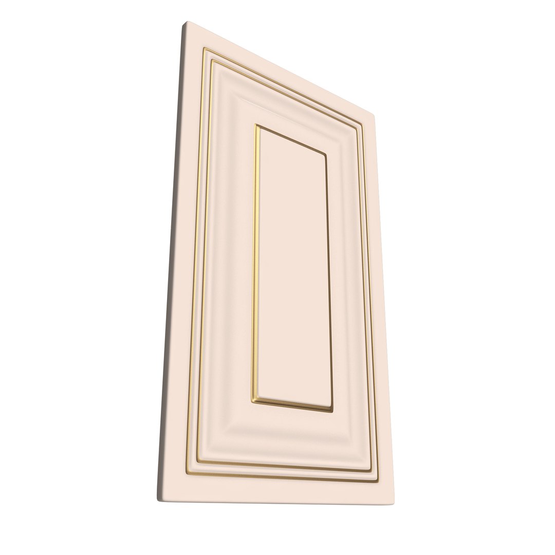 3D Kitchen Cabinet Door Classic 04 Model - TurboSquid 2125007