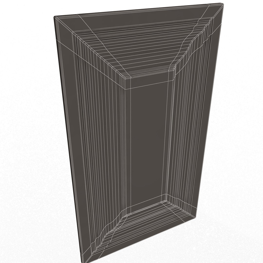 3D Kitchen Cabinet Door Classic 04 Model - TurboSquid 2125007