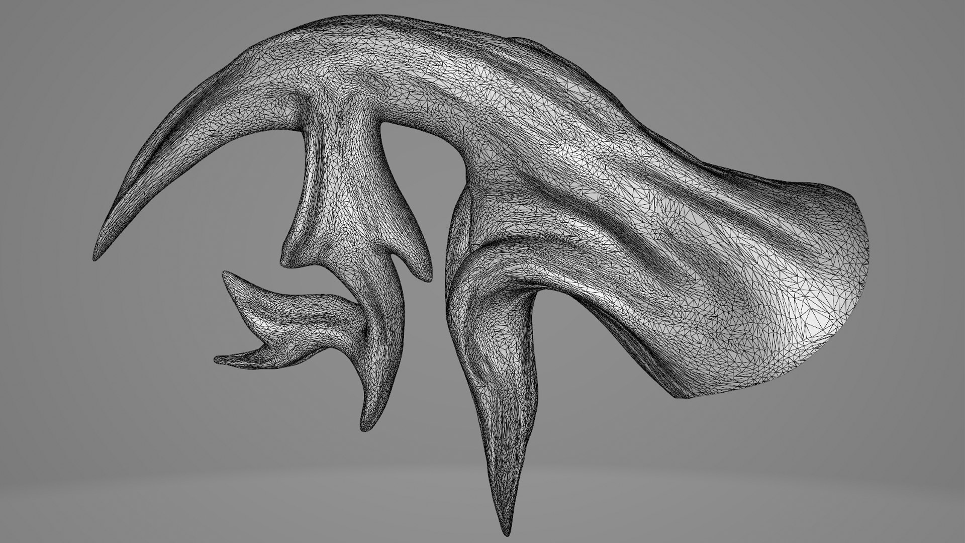 Horn Style 12 - Print File For Costume And Cosplay Accessories 3D Model ...