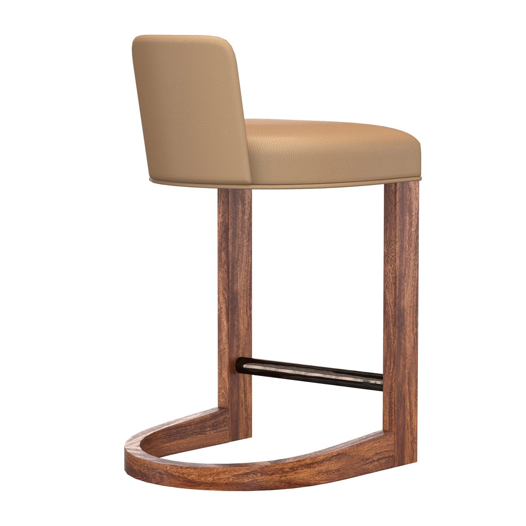 3D WENDELL STOOL - TurboSquid 2143888