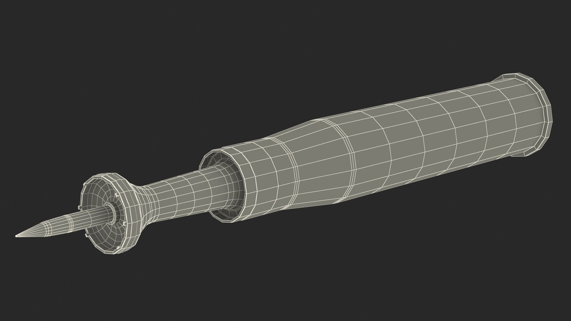 3D 105 Mm Caliber Kinetic Projectile - TurboSquid 2224903