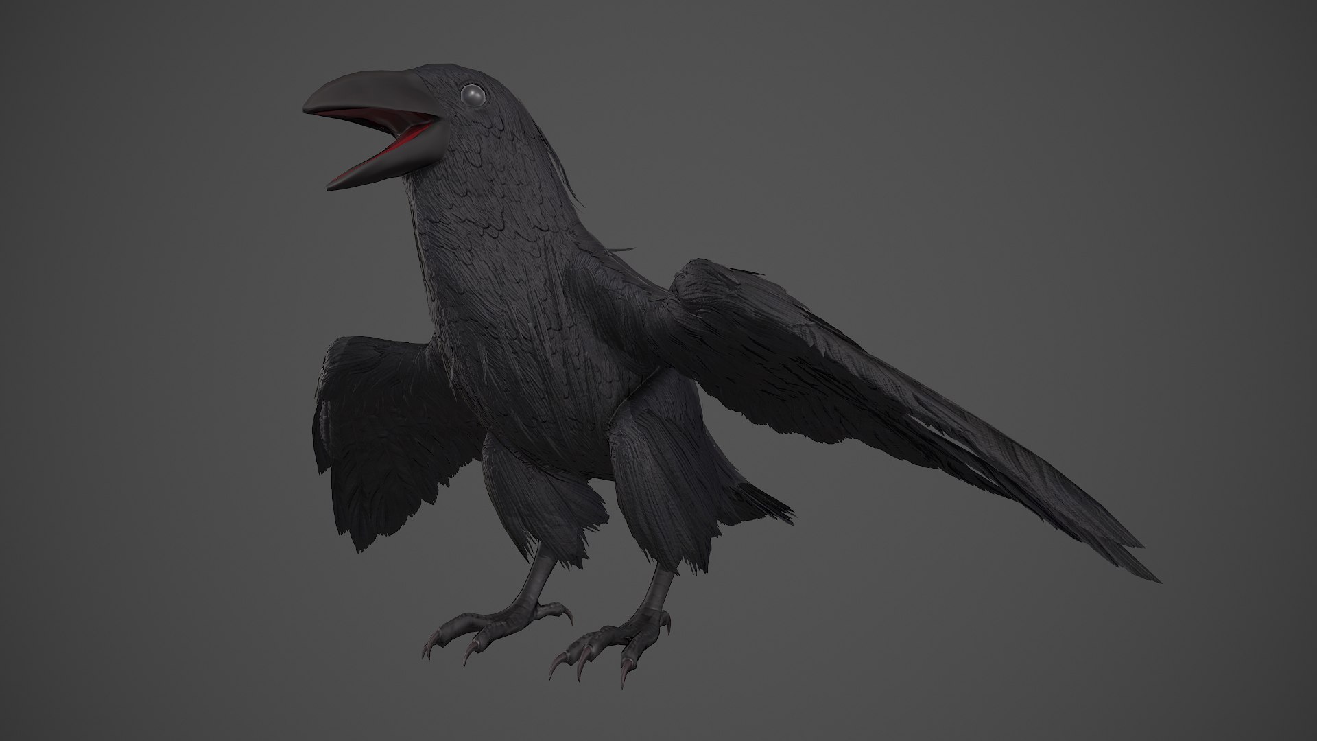 Raven Model - TurboSquid 1960383