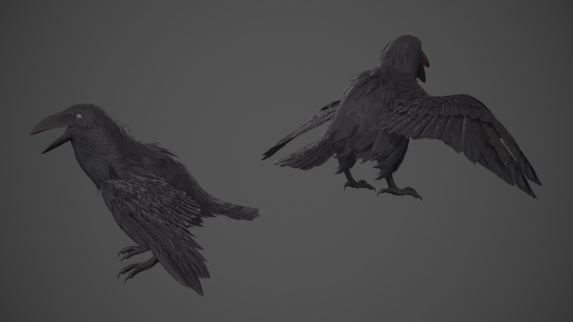 Raven Model - TurboSquid 1960383